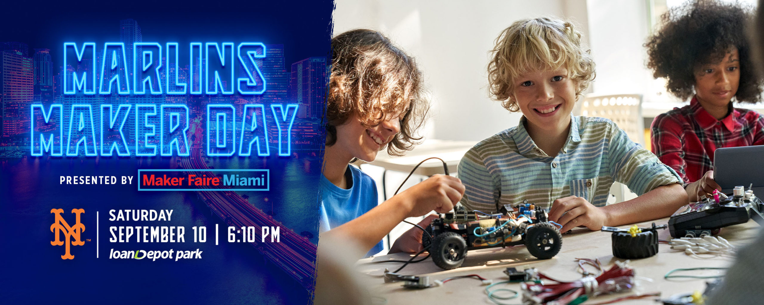 Maker Faire Miami Presents Marlins Maker Day 2022 - Maker Faire Miami